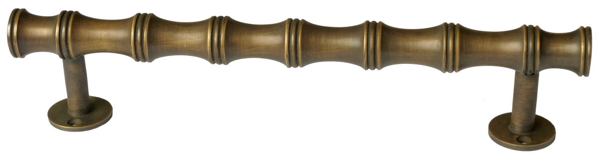 Large Antique Brass Bamboo Bar Handle – Chloe Alberry Ltd.