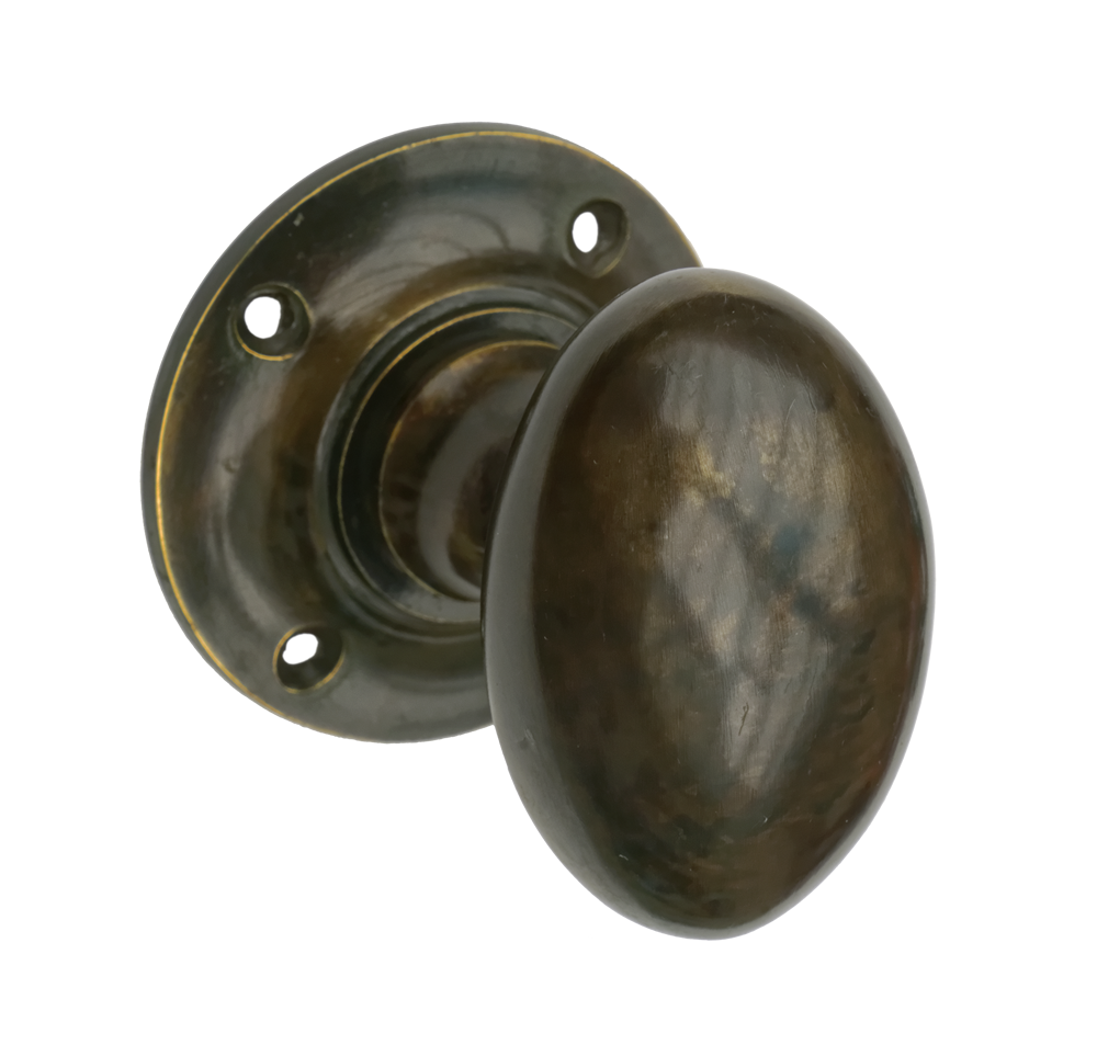 Oval Turning Antique Brass Handle – Chloe Alberry Ltd.