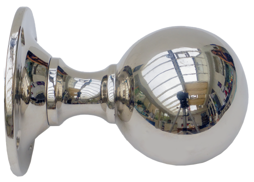 Round Nickel Turning Handle – Chloe Alberry Ltd.