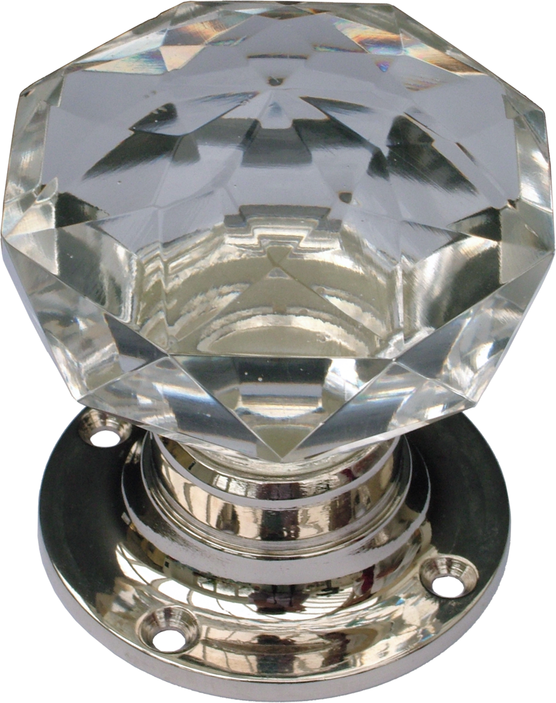 Traditional Cut Crystal Turning Handle Nickel Base – Chloe Alberry Ltd.