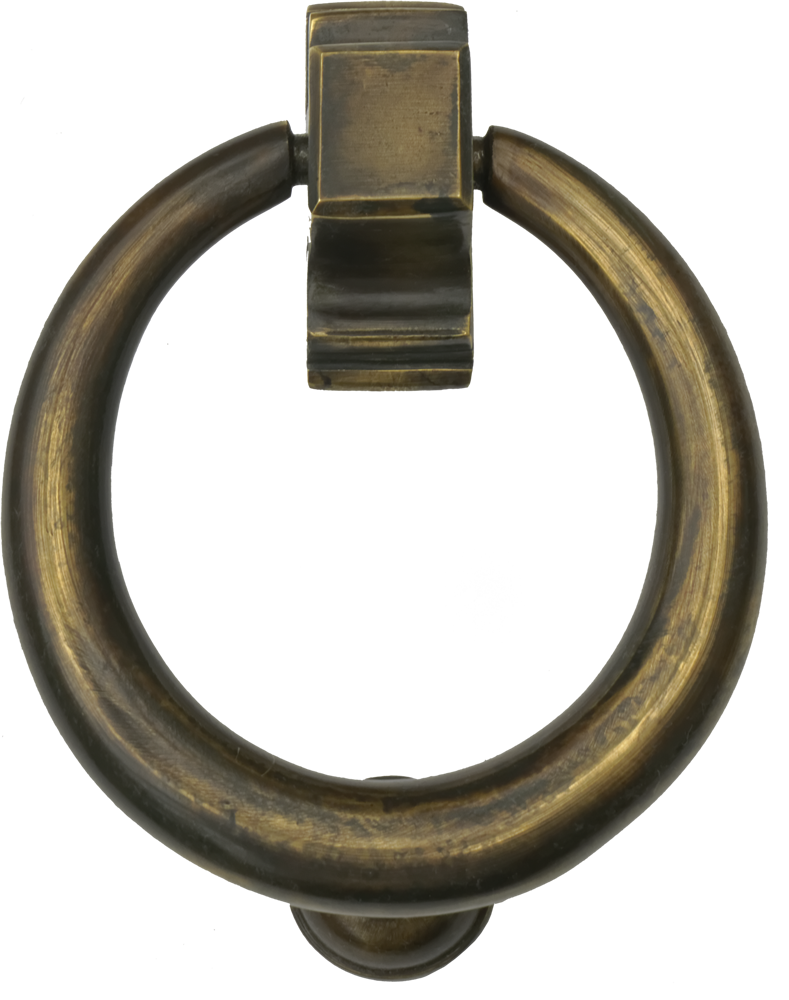Antique Brass Oval Ring Knocker – Chloe Alberry Ltd.