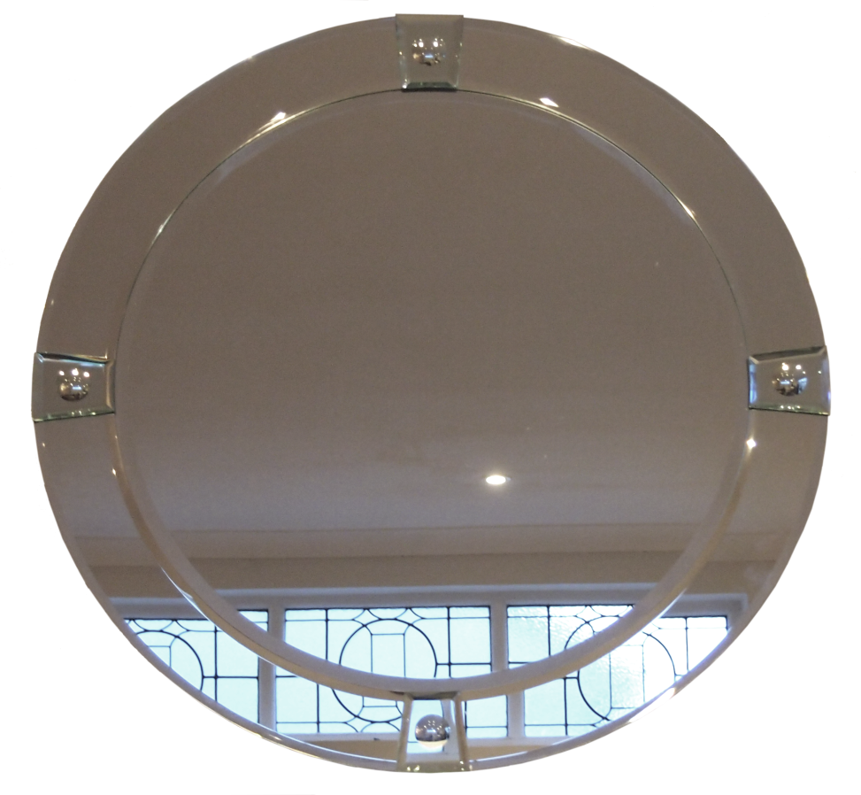 Round Bevelled Mirror – Chloe Alberry Ltd.